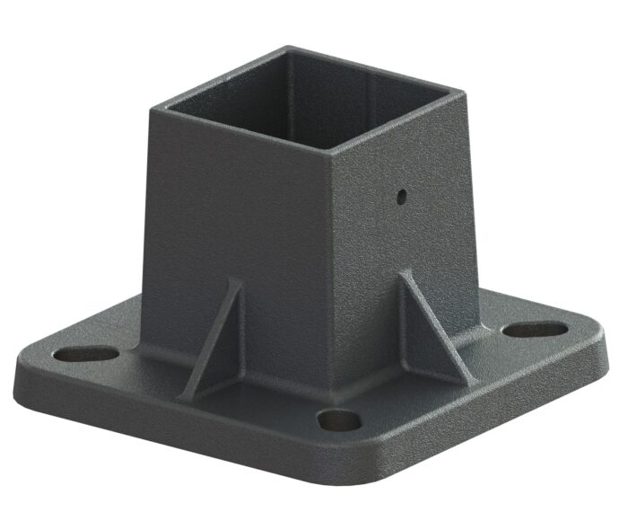 High Quality Square 4"x4" Fiberglass Light Pole - Alliance